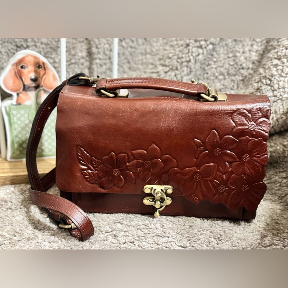 Patricia Nash | Bags | Patricia Nash Charonne British Tan Hand Cut ...